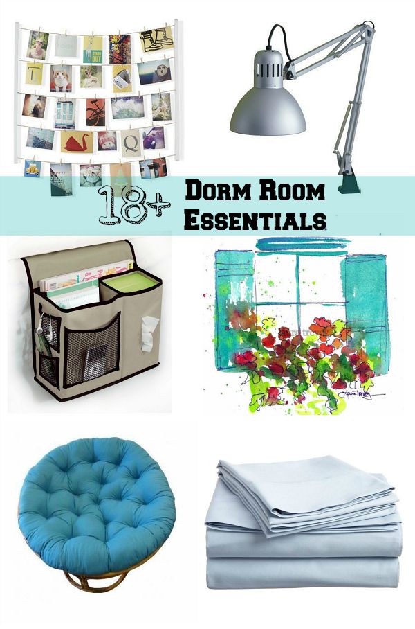 18+ Dorm Room Essentials and Small Space Organizing Solutions