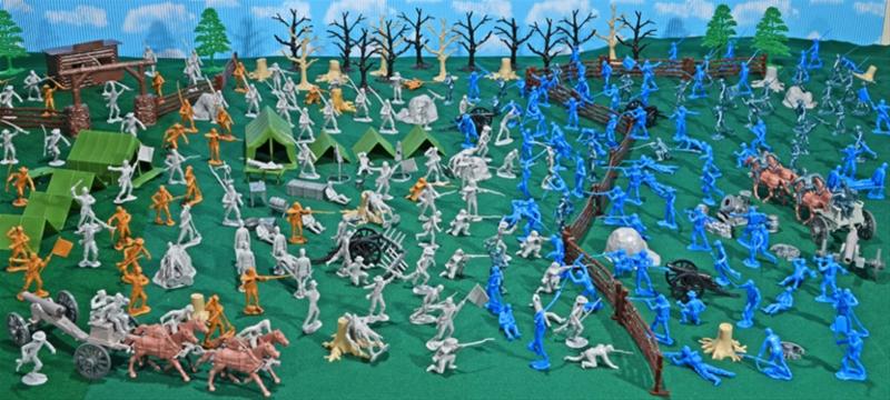 Deluxe Marx Civil War Playset