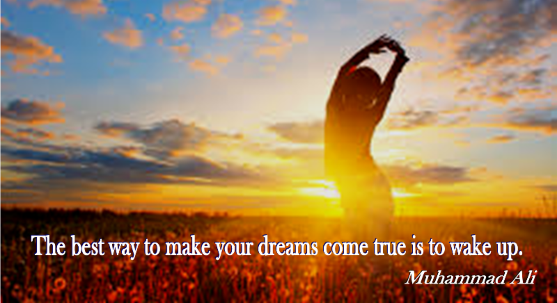 Positivity thought of the week, and our schedule for this week