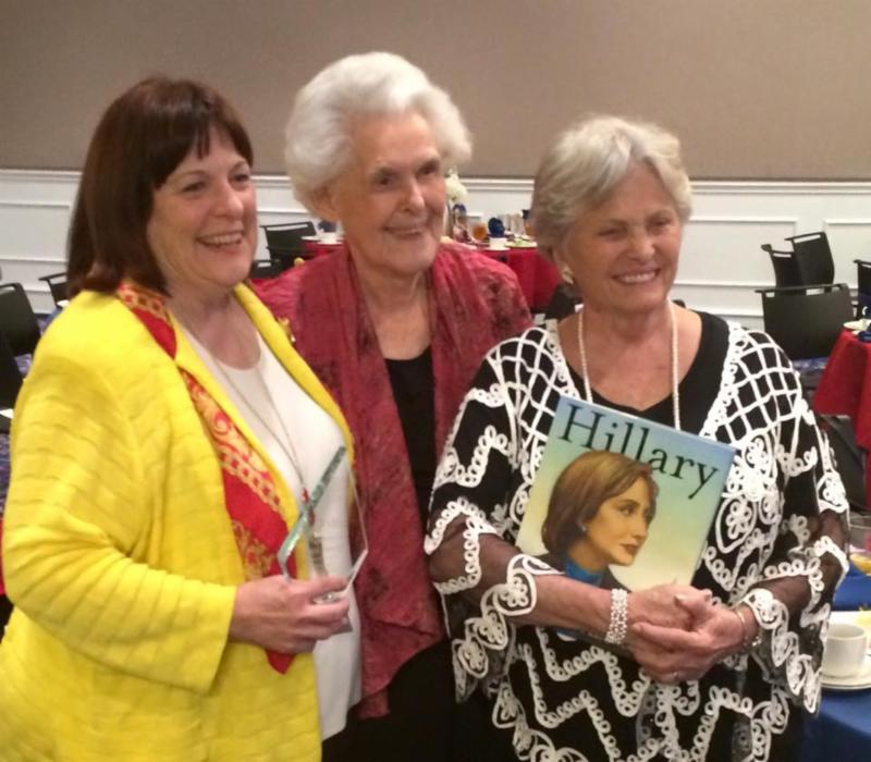 On March 2, DCDP County Chair Carol Donovan (shown above with Vivian ...